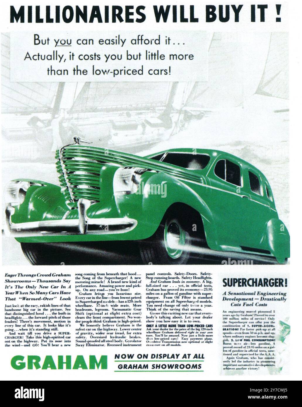 Luxury american car Cut Out Stock Images & Pictures - Alamy