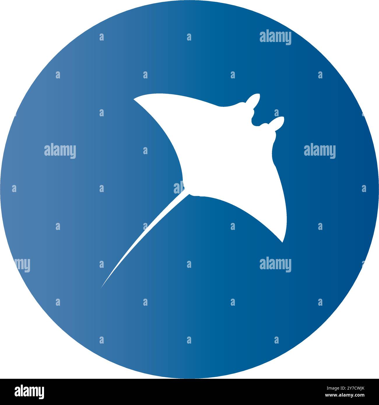 stingray icon vector illustration logo design Stock Vector Image & Art ...