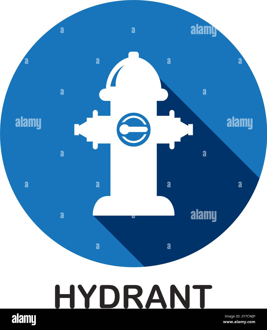 fire hydrant icon vector illustration logo design Stock Vector Image ...