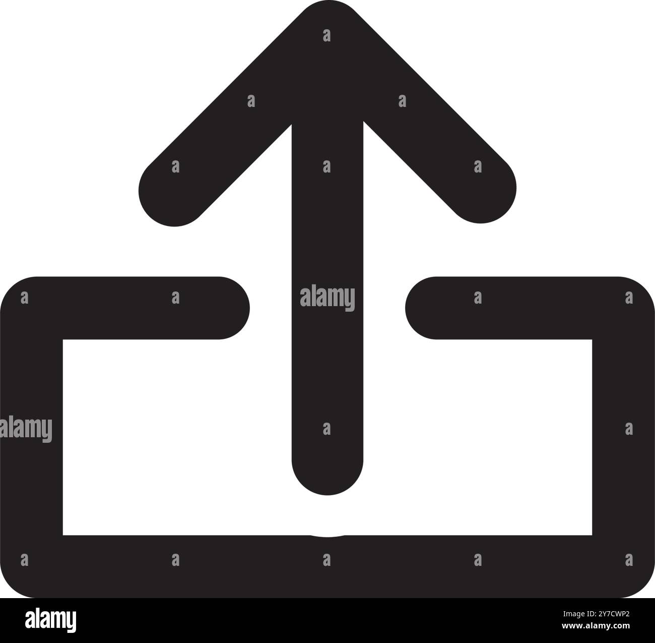 Data collection vector illustration Black and White Stock Photos ...