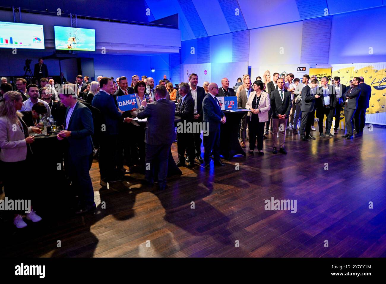 Linz, Austria. 29th Sep, 2024. LINZ, AUSTRIA - SEPTEMBER 29: die ...