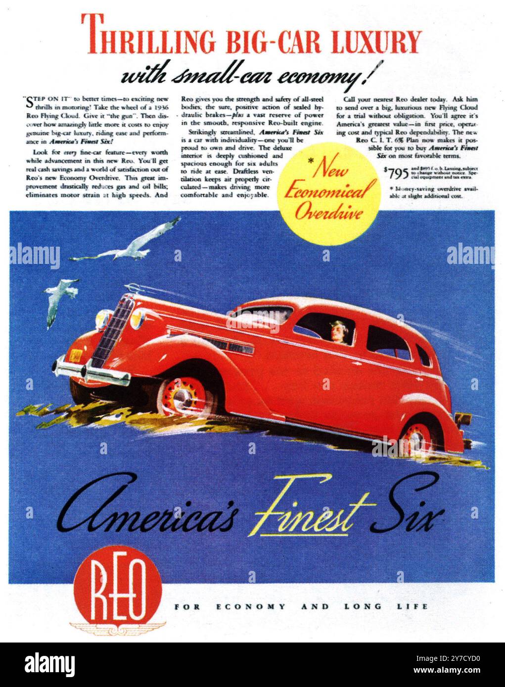 Reo flying cloud hi-res stock photography and images - Alamy