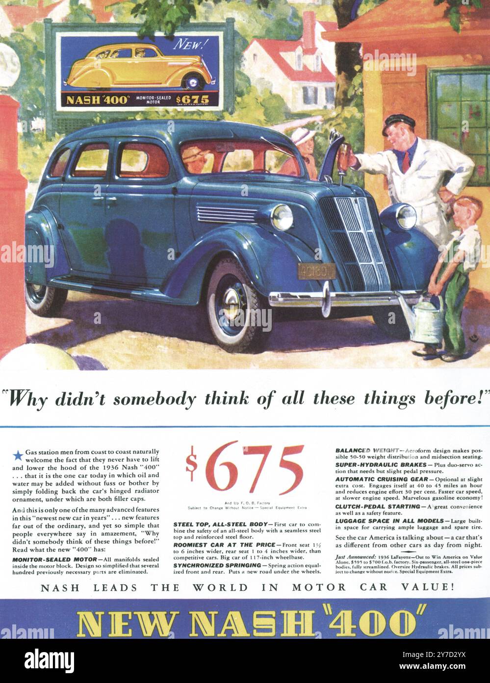 Nash car ads hi-res stock photography and images - Alamy