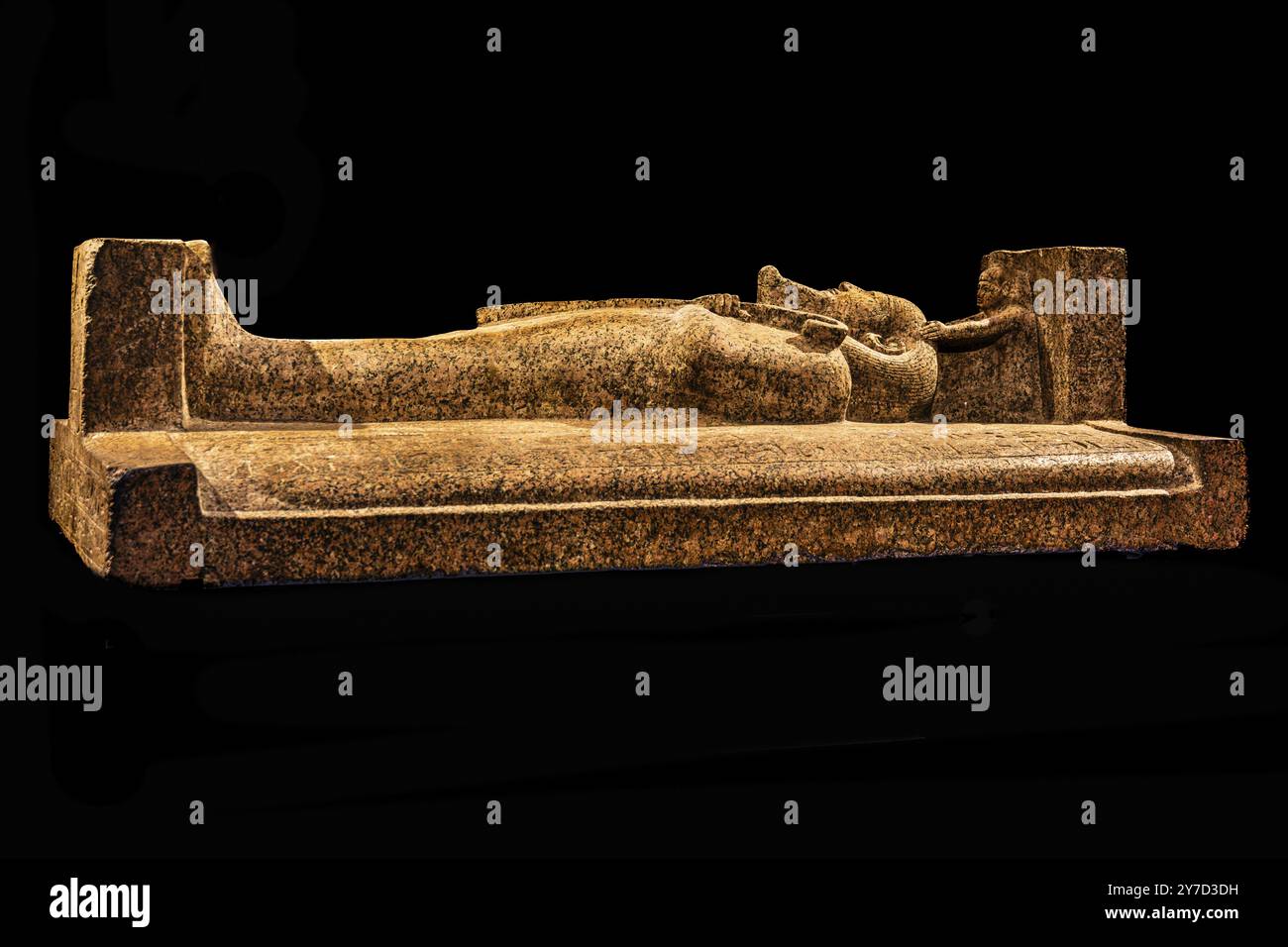 Lid of the sarcophagus of Merenptah, reused for Psusennes I from the ...