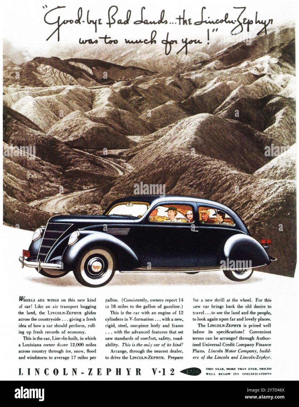 Lincoln car Cut Out Stock Images & Pictures - Alamy