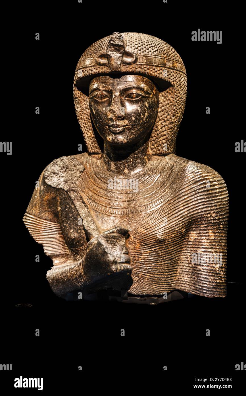 Part of a statue of Ramses II holding the Heka sceptre from the ...