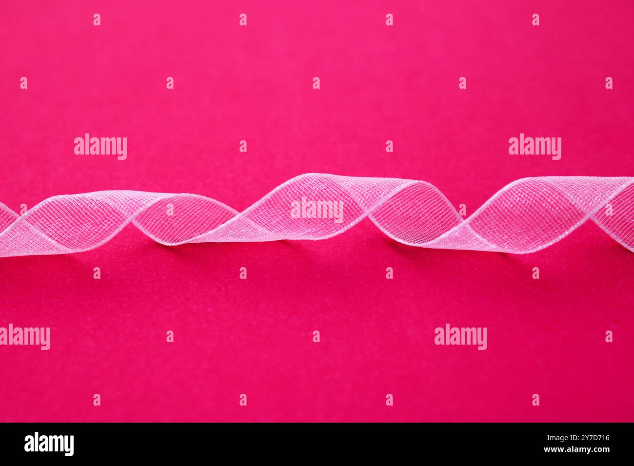 Pink transparent and glitter ribbon Stock Photo - Alamy