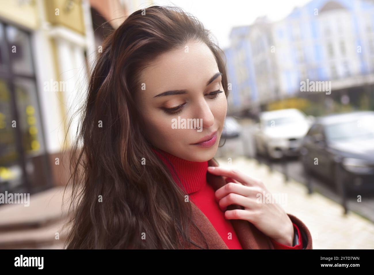 Photo lovely lady direct hi-res stock photography and images - Alamy