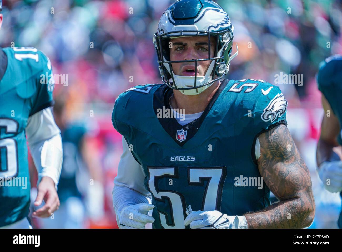 Tampa Bay, Florida, USA, September 29, 2024, Philadelphia Eagles Player ...