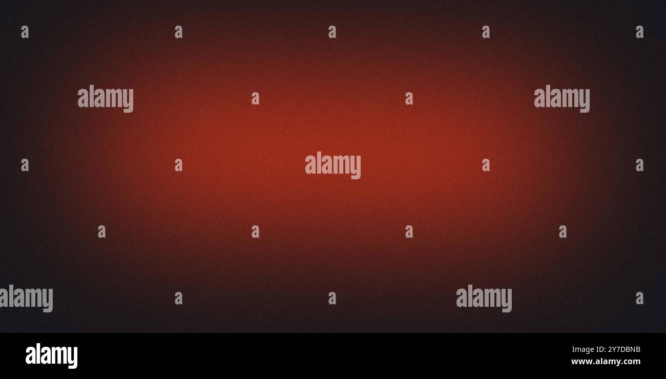 Red light glowing color gradient on black grainy background, noise ...