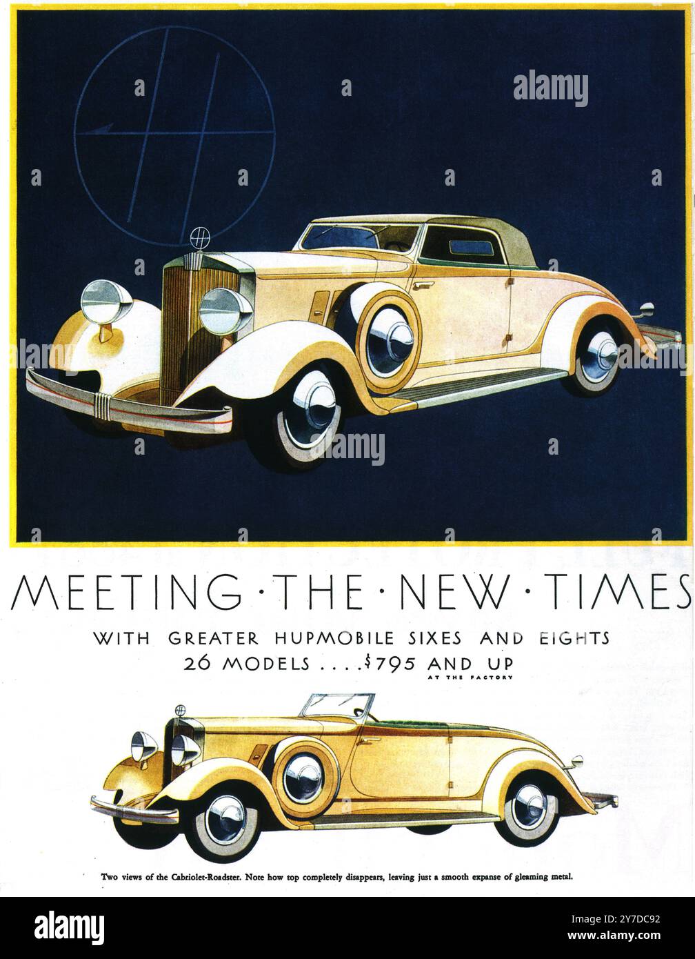 Ad hupmobile eight hi-res stock photography and images - Alamy