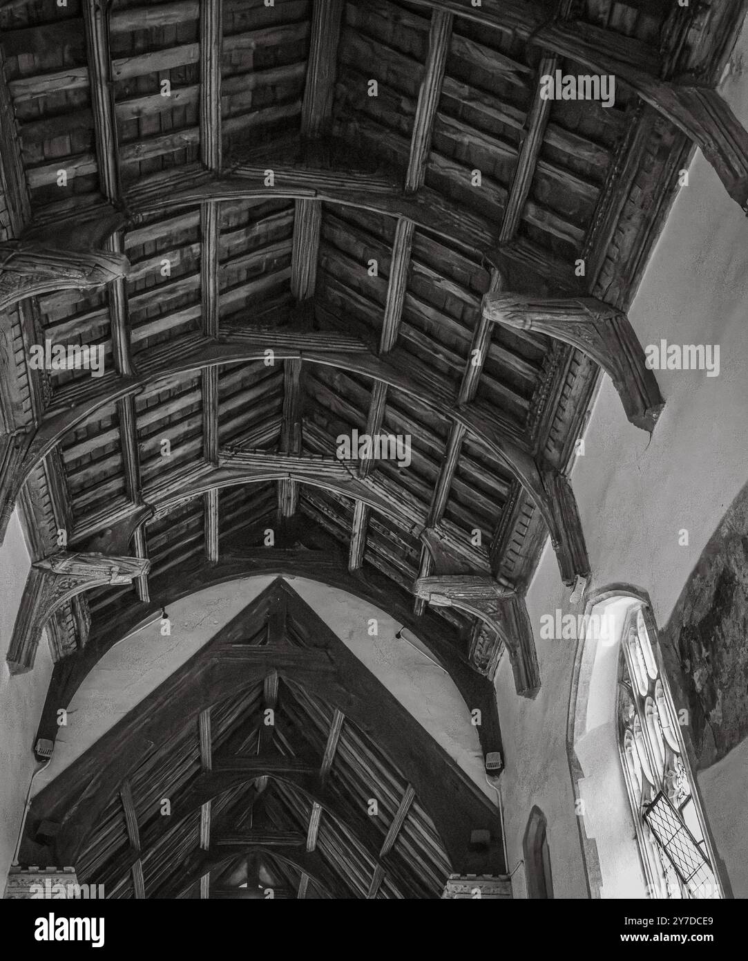 Church rafters hi-res stock photography and images - Alamy