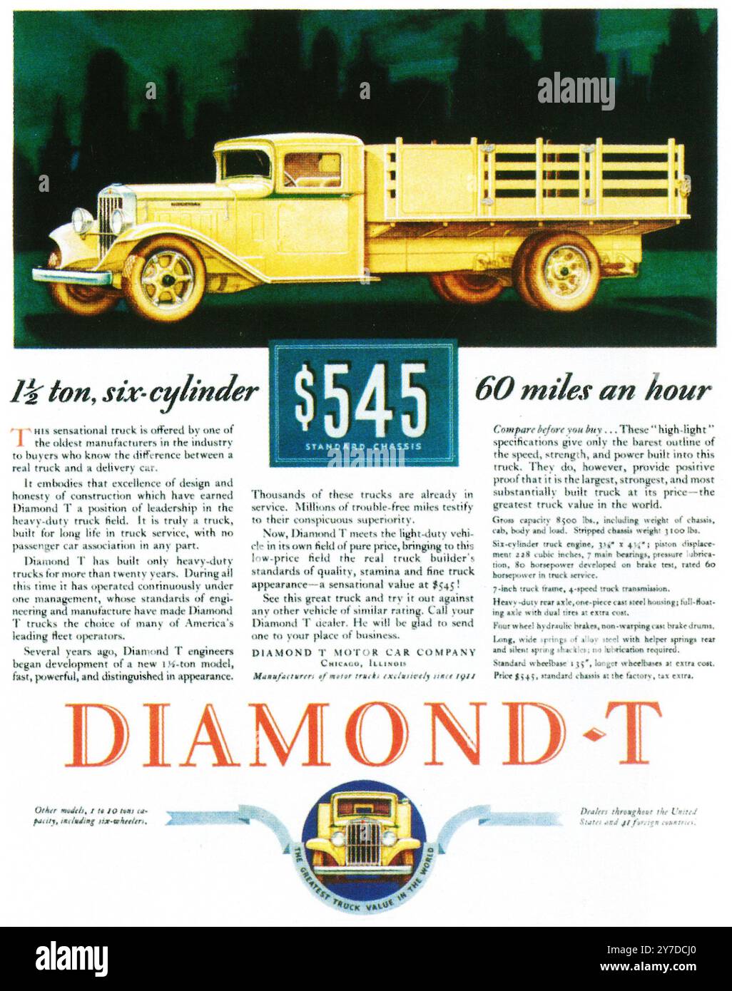 Diamond t truck hi-res stock photography and images - Alamy