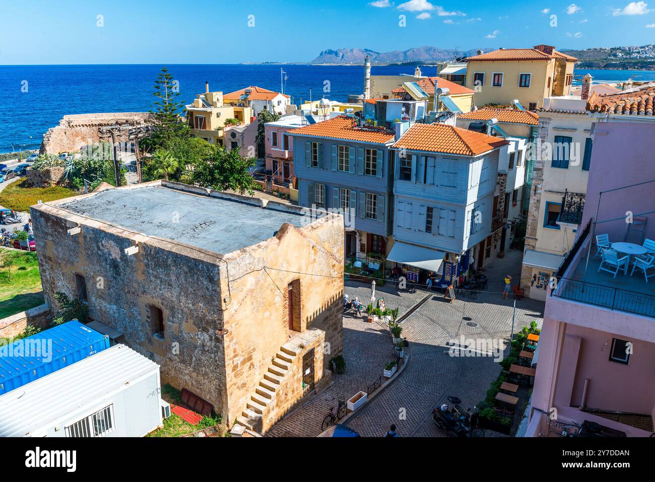 Old Town of Chania, Crete, Greece Stock Photo - Alamy