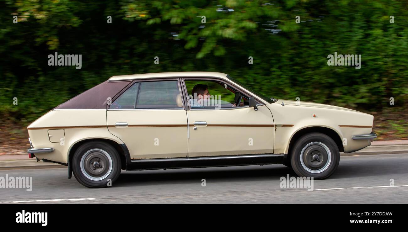 Milton Keynes,UK - Sept 29th 2024: 1982 beige Austin Morris Princess hl ...