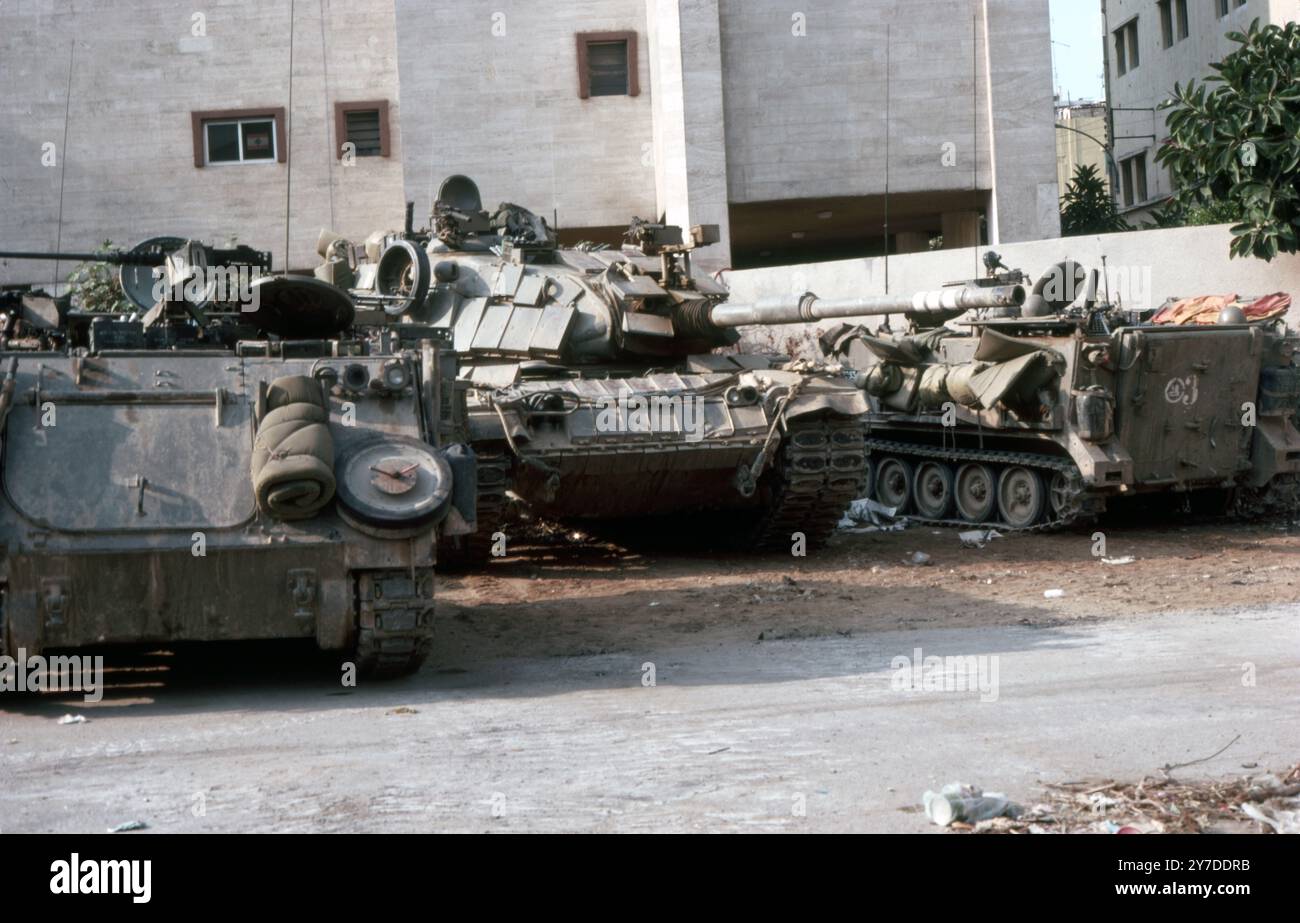 Lebanon War 1982 / Lebanonwar 82 - Beirut -IDF / Israeli Armored ...