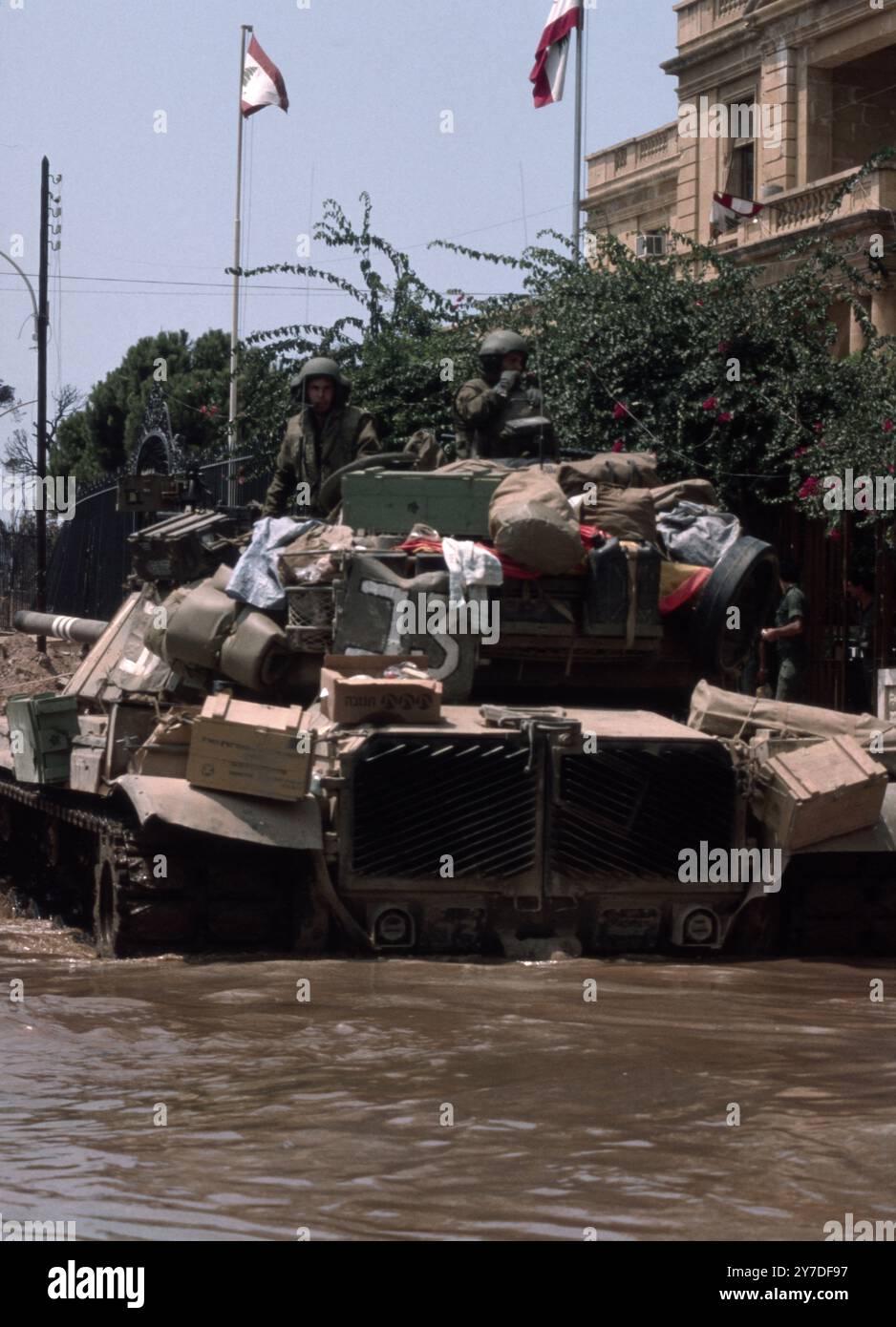 Lebanon War 1982 / Lebanonwar 82 - Beirut - IDF / Israeli Tank M60 ...
