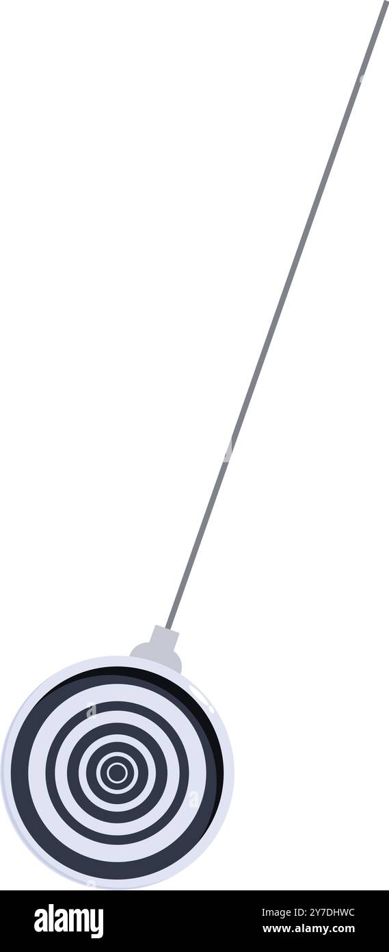 Swinging pendulum with a circular pattern is hypnotizing Stock Vector Image & Art - Alamy