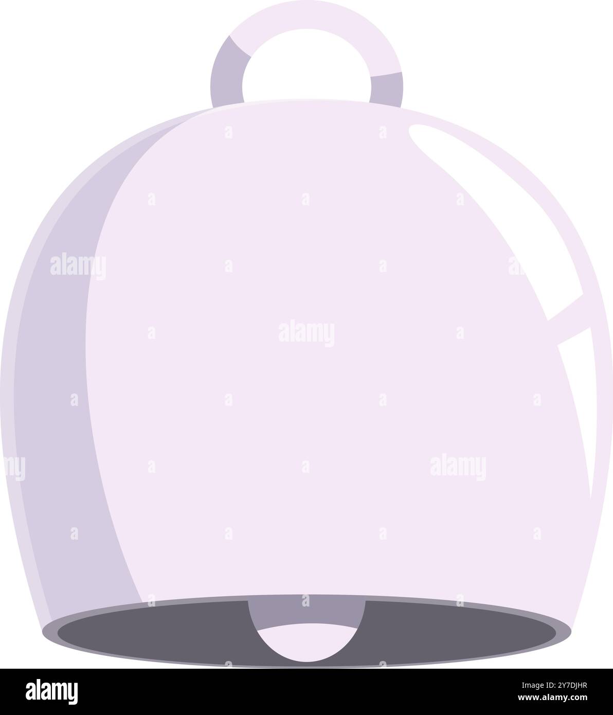 Cartoon shiny metal bell ringing loudly Stock Vector Image & Art - Alamy