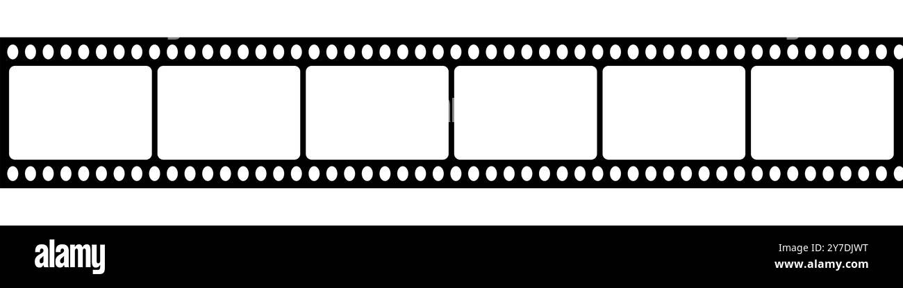 Film Strip Seamless white background. Alpha strip film design Pattern ...