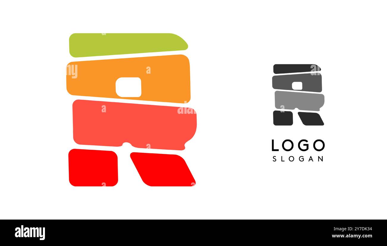 Layers of stratigraphy Stock Vector Images - Alamy