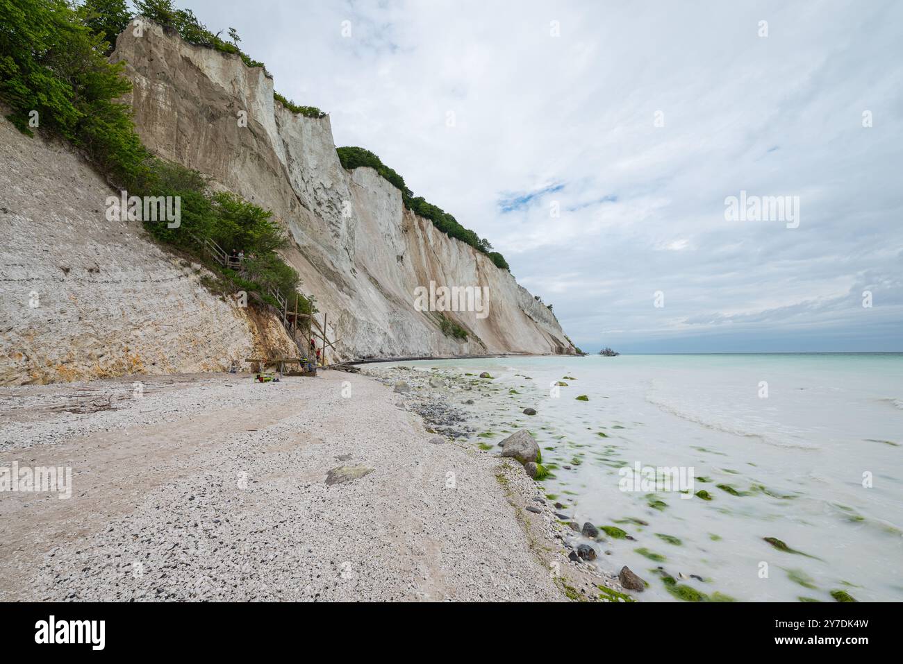Beautiful nature of Mons Klint cliffs in Denmark Stock Photo - Alamy