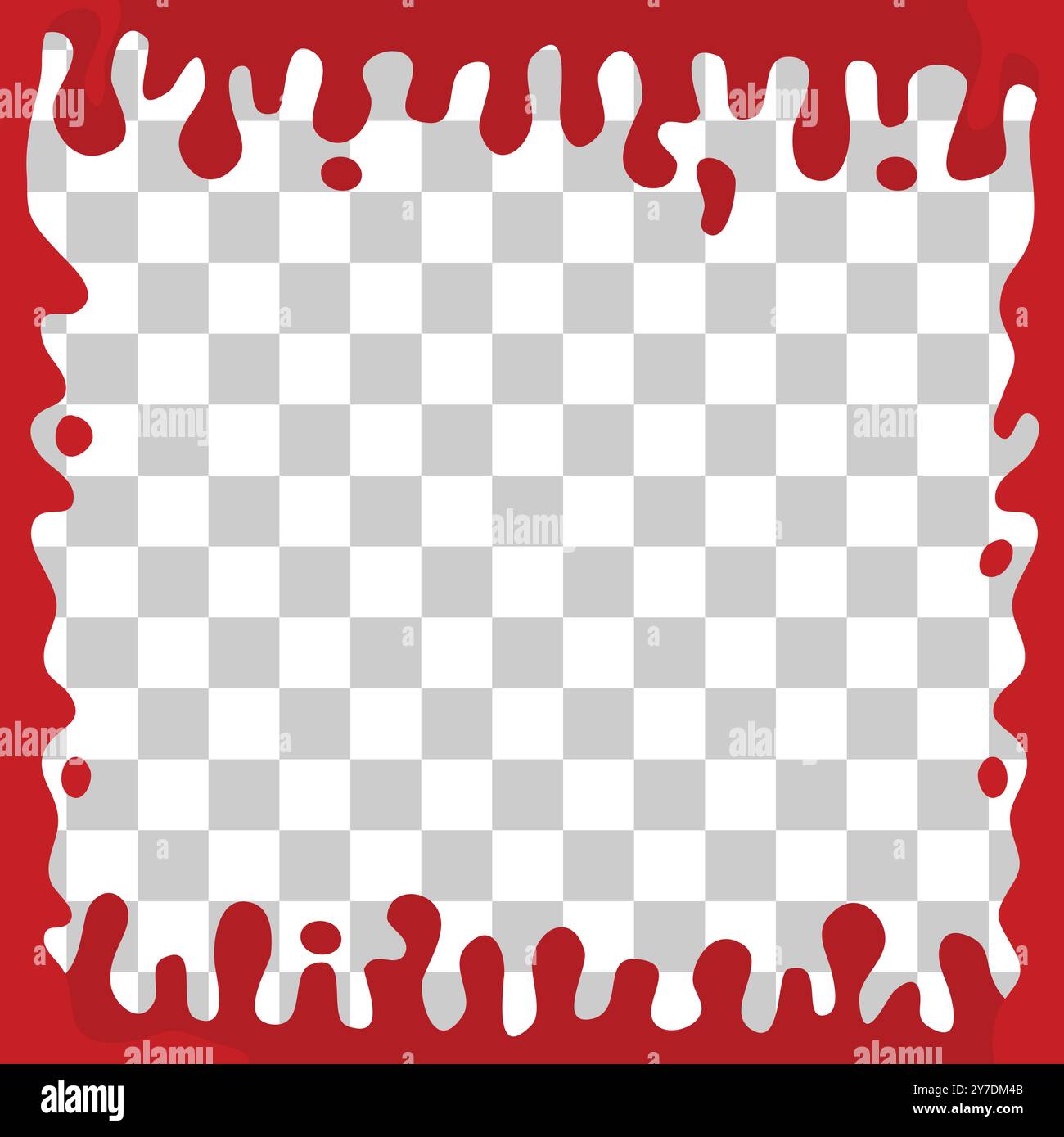 Halloween frame with red blood dripping .Vector illustration Stock ...