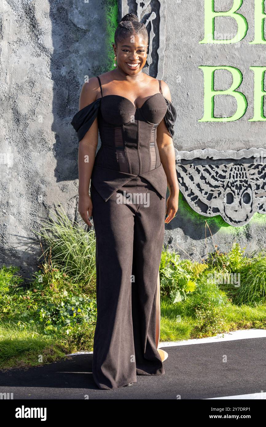 Celebs attend the Beetlejuice Beetlejuice film premiere Featuring ...