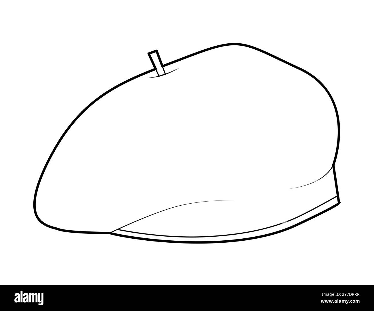 Men beret hat Black and White Stock Photos & Images - Alamy