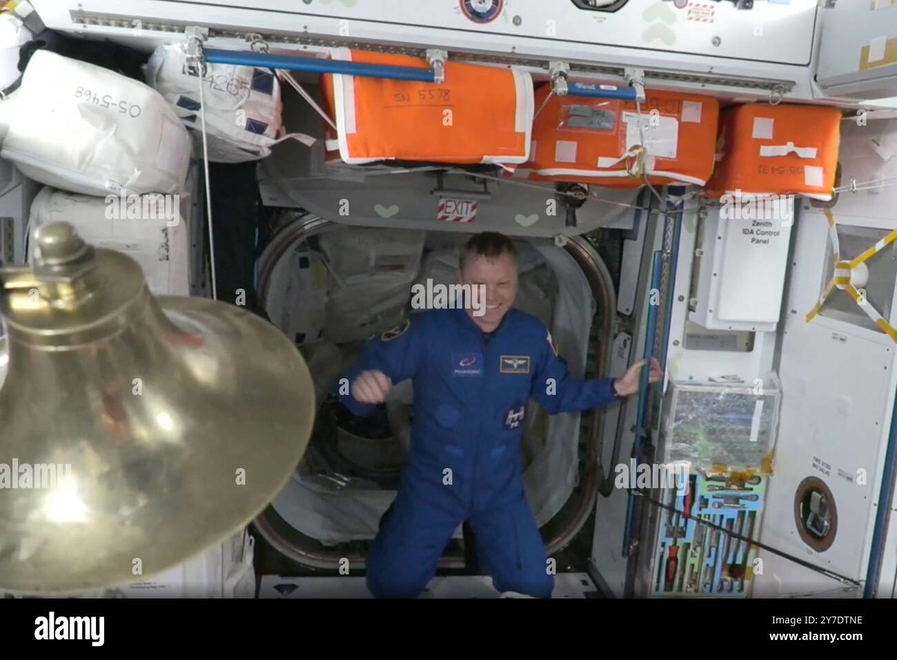 Russian Space Agency’s Alexander Gorbunov enters the International ...
