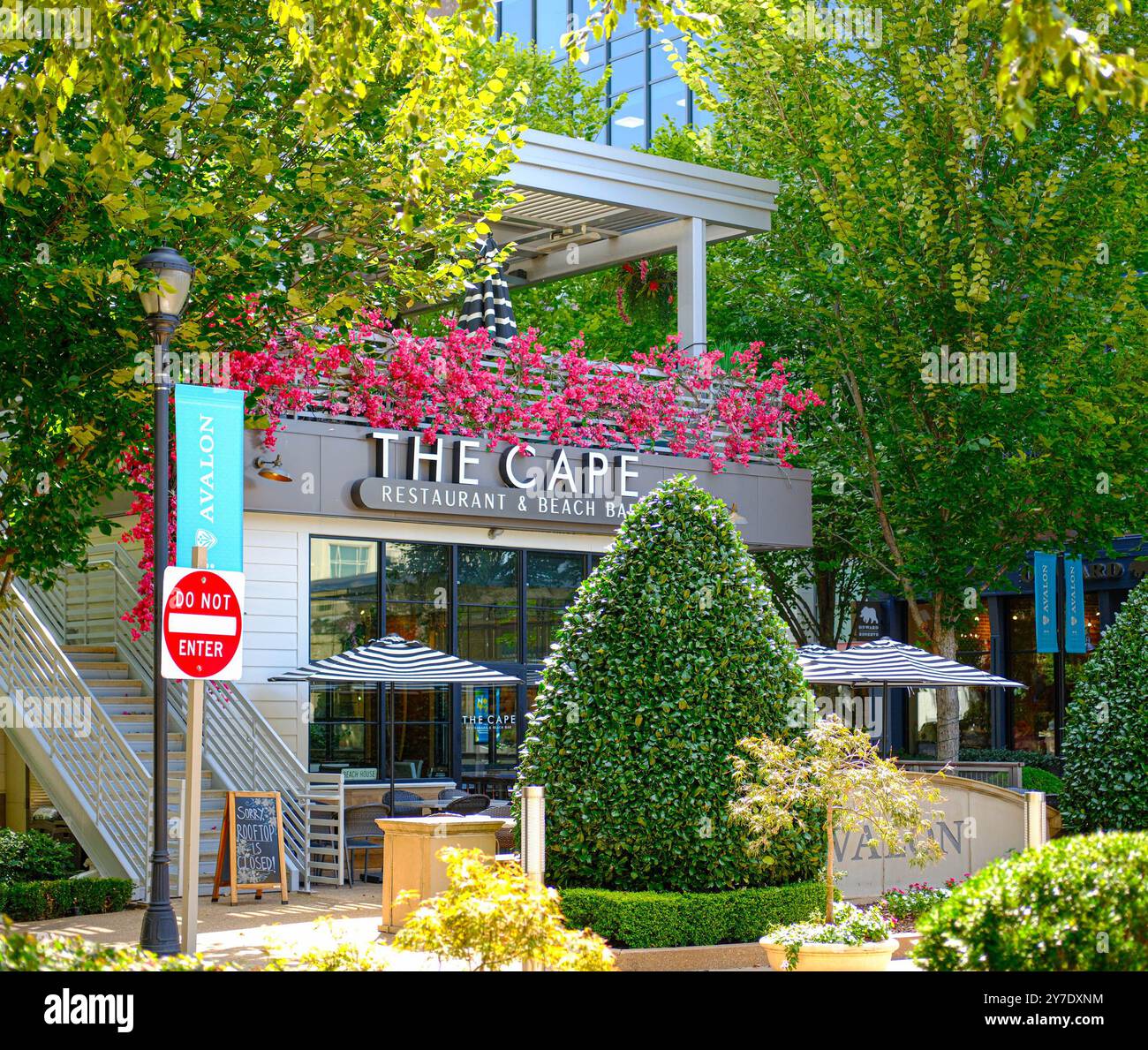 The Cape at Avalon Mixed Use Development in Alpharetta Georgia Stock ...
