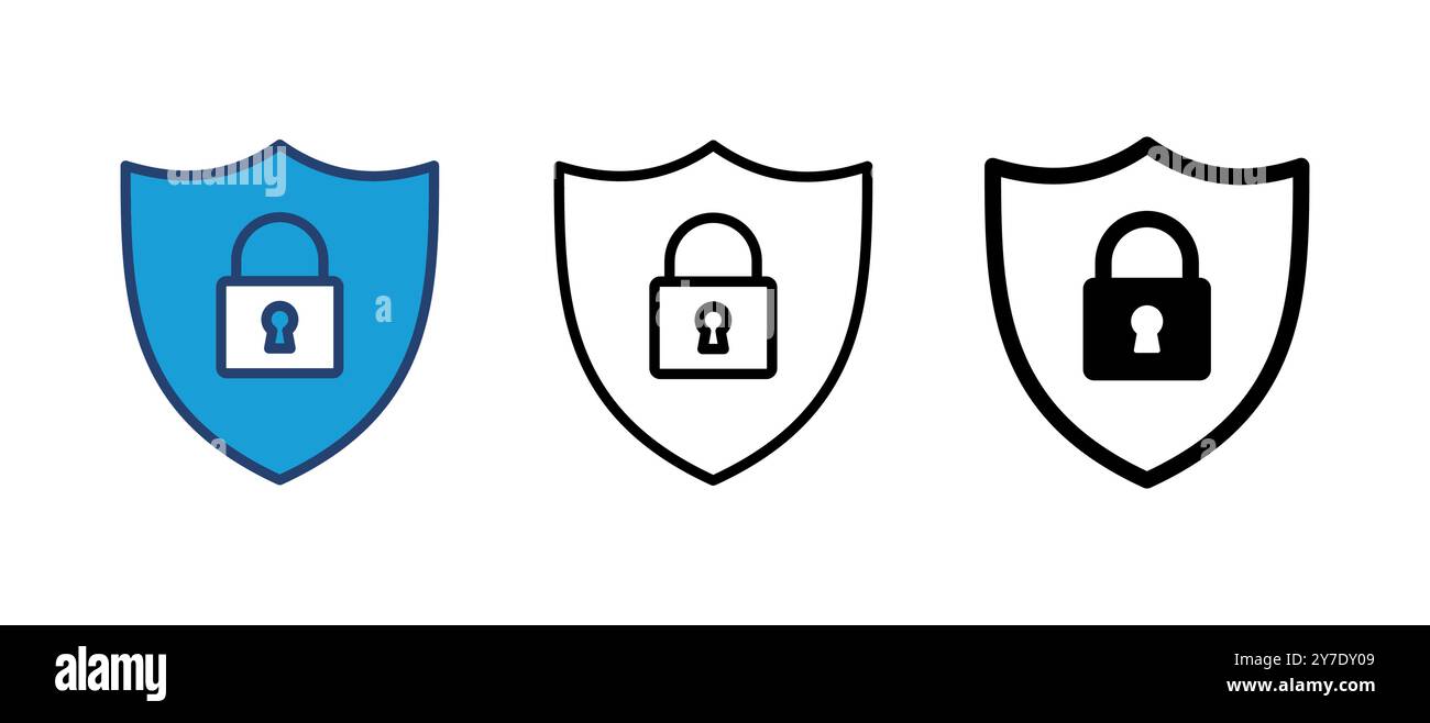 Security icon vector. protection icon. privacy. vpn Stock Vector Image ...