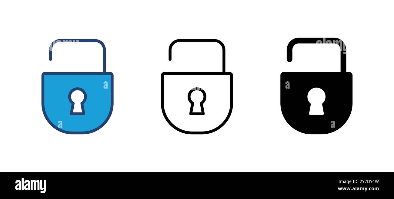 Lock icon vector. Padlock icon vector. Encryption icon. Security symbol Stock Vector Image & Art ...