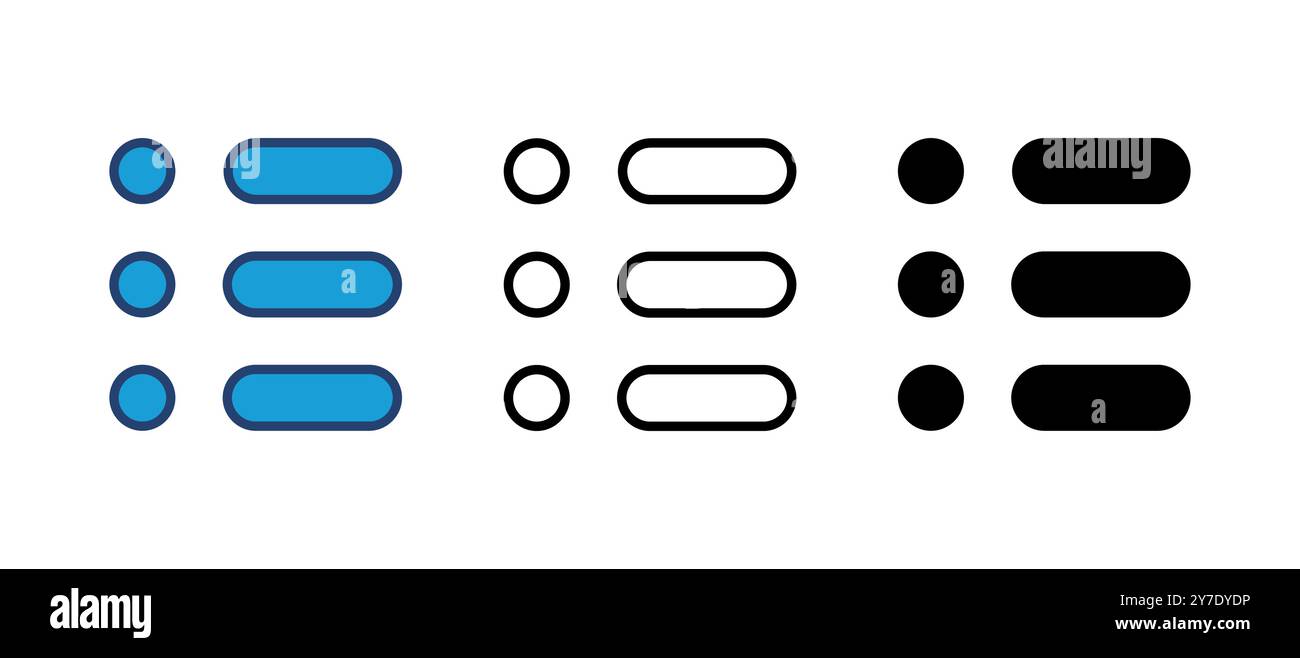 Menu Icon vector. web menu icon. hamburger menu symbol Stock Vector ...