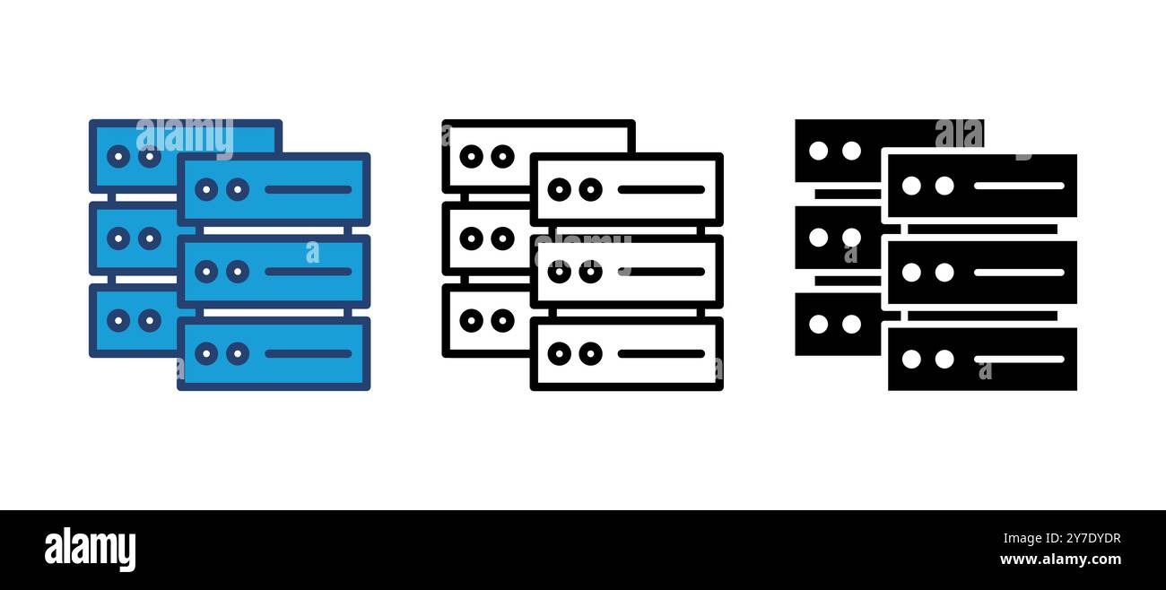 Database icon vector. database vector icon Stock Vector Image & Art - Alamy