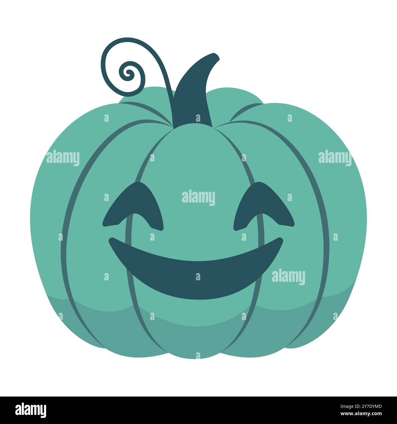 Halloween cute pumpkin. Vector illustration Stock Vector Image & Art ...