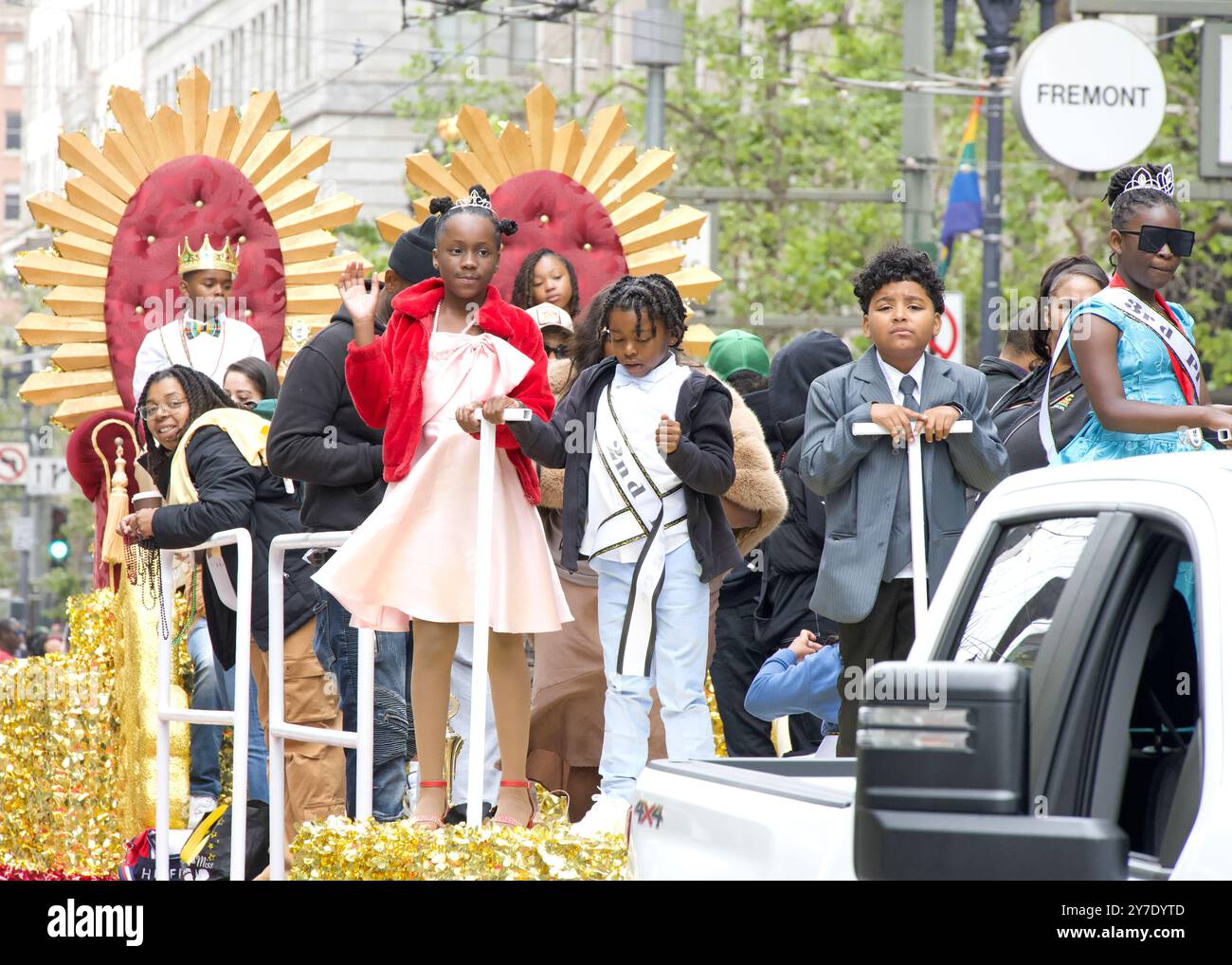 San Francisco, CA - June 8, 2024: Unidentified participants in the 2nd ...
