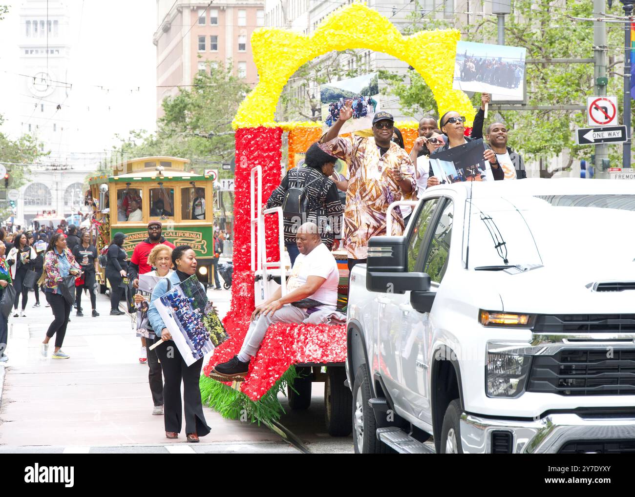 San Francisco, CA - June 8, 2024: Unidentified participants in the 2nd ...