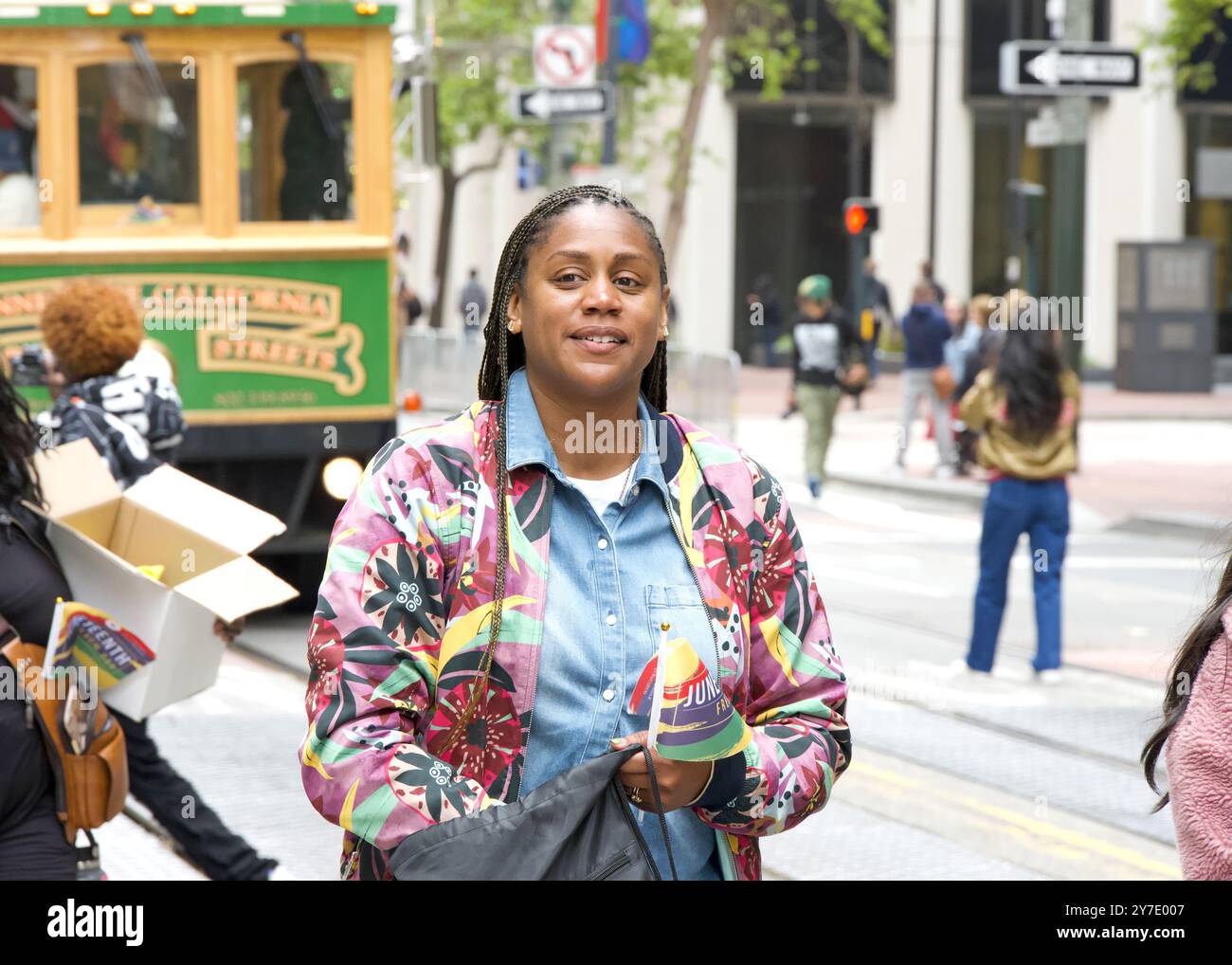 San Francisco, CA - June 8, 2024: Unidentified participants in the 2nd ...
