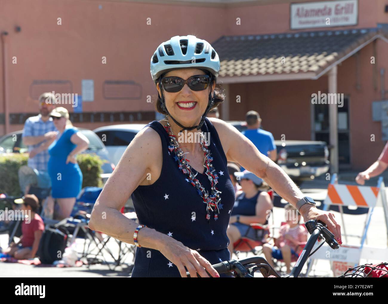 Alameda, CA - July 4, 2023: Mayor Marilyn Ezzy Ashcraft in the Alameda ...