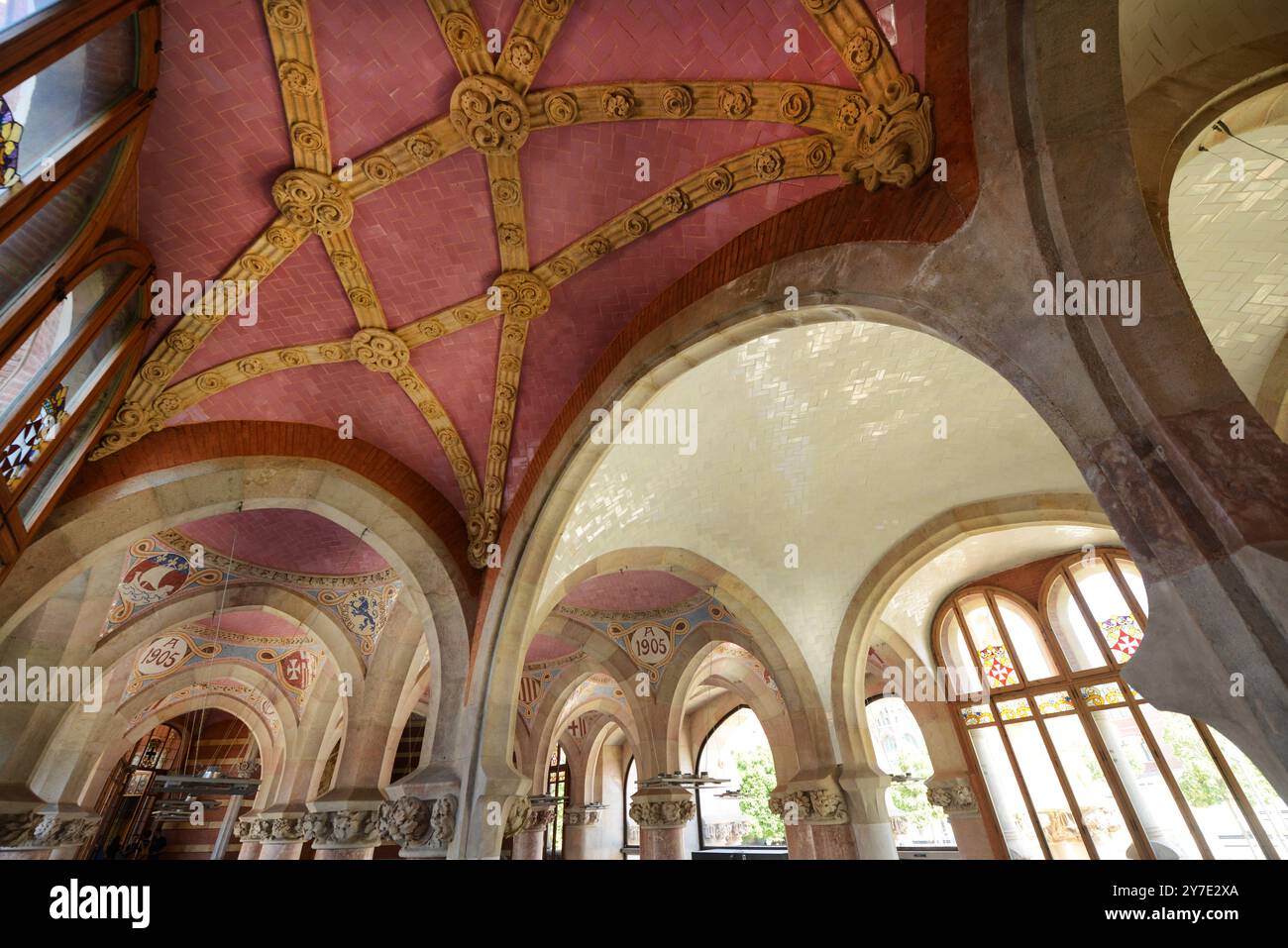 The beautiful interior of the Hypostyle hall in the Administration ...