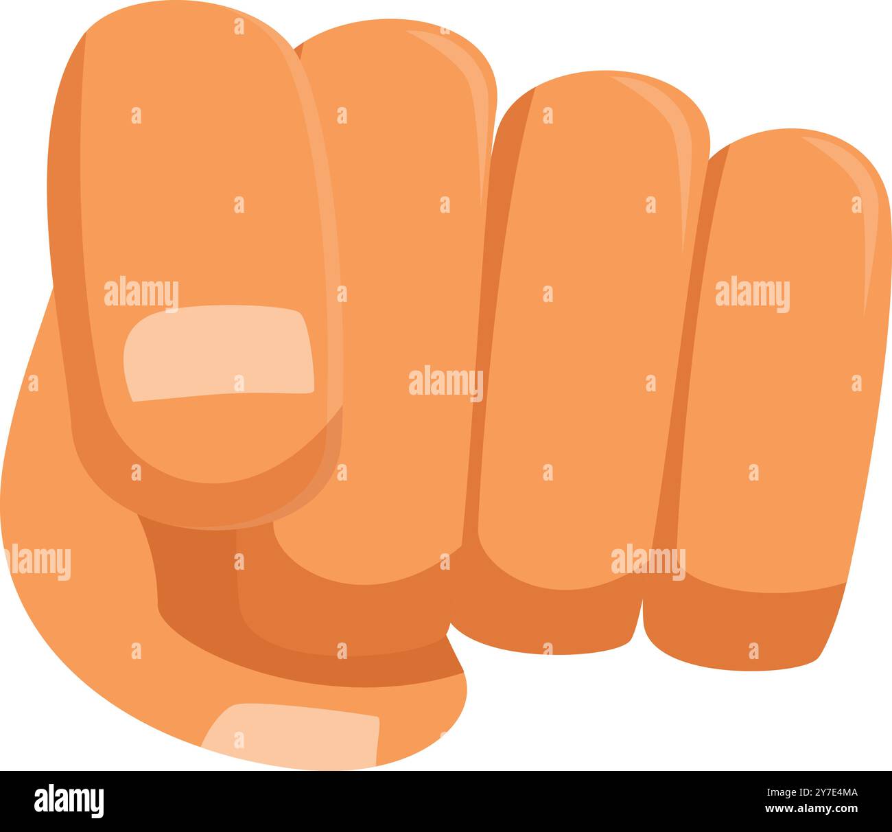 Cartoon hand with finger pointing directly at viewer in an accusatory ...