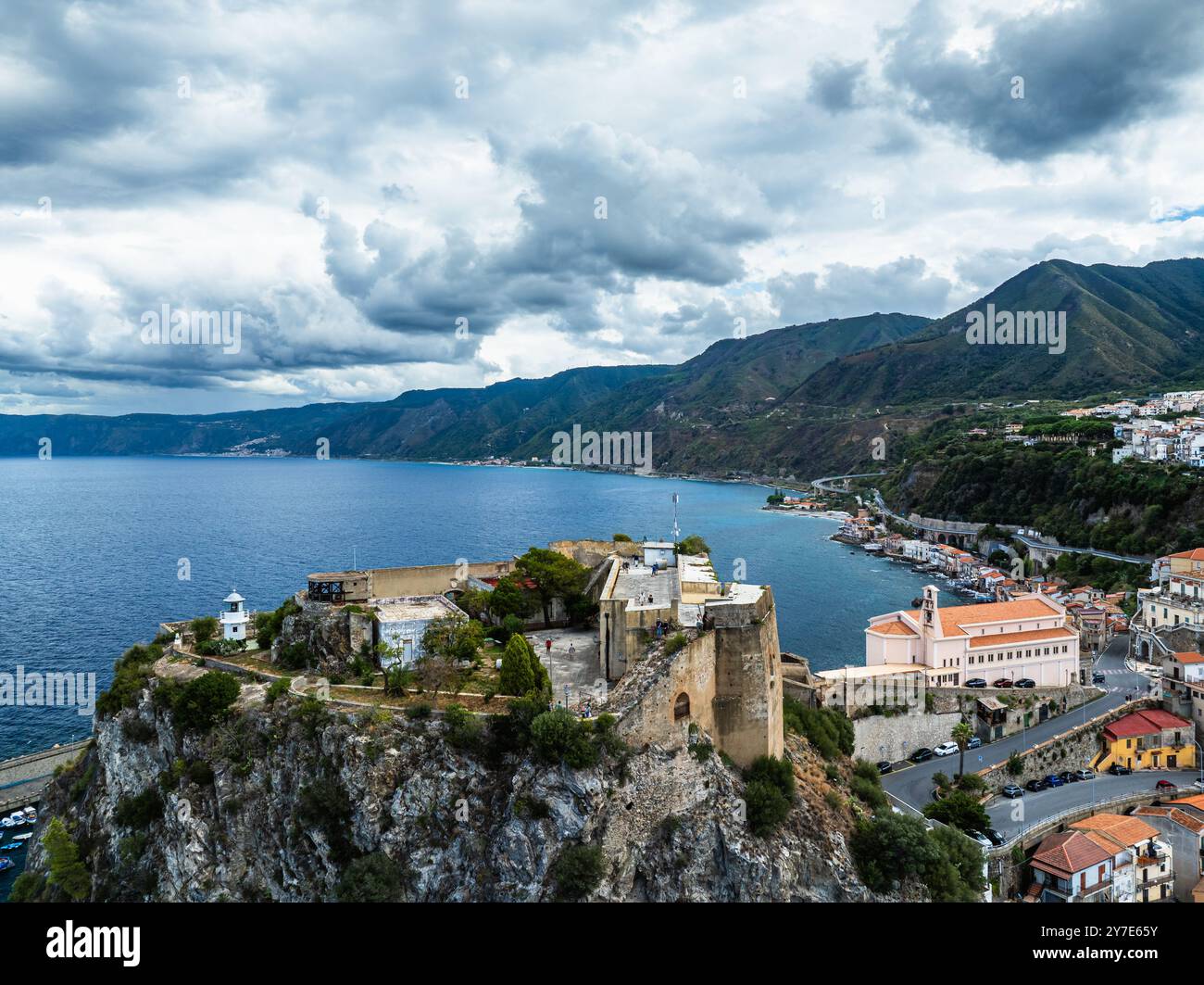 Scilla from drone calabria hi-res stock photography and images - Alamy