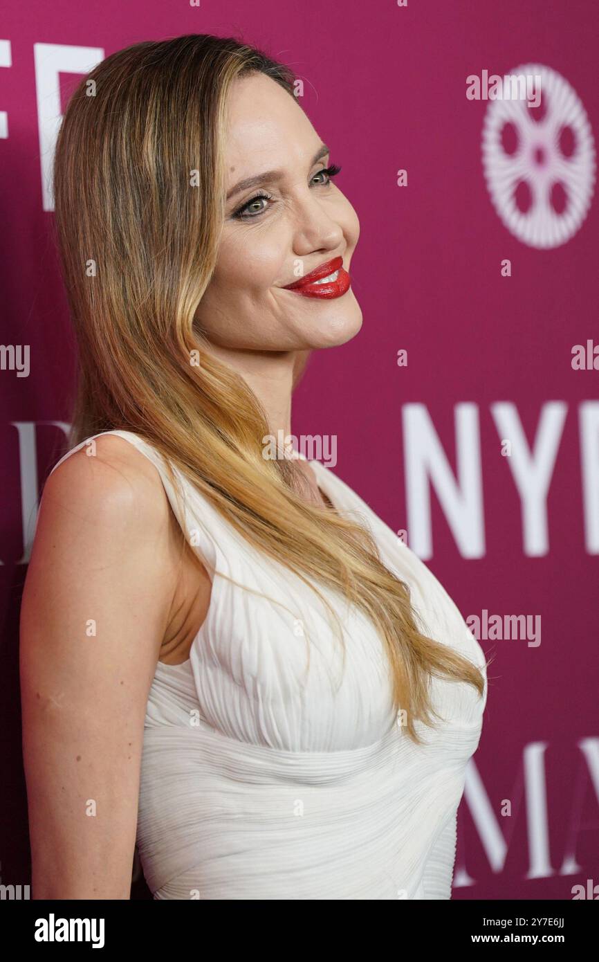 Angelina Jolie at arrivals for The 62nd New York Film Festival s Red ...