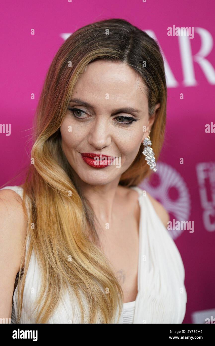 Angelina Jolie at arrivals for The 62nd New York Film Festival s Red ...