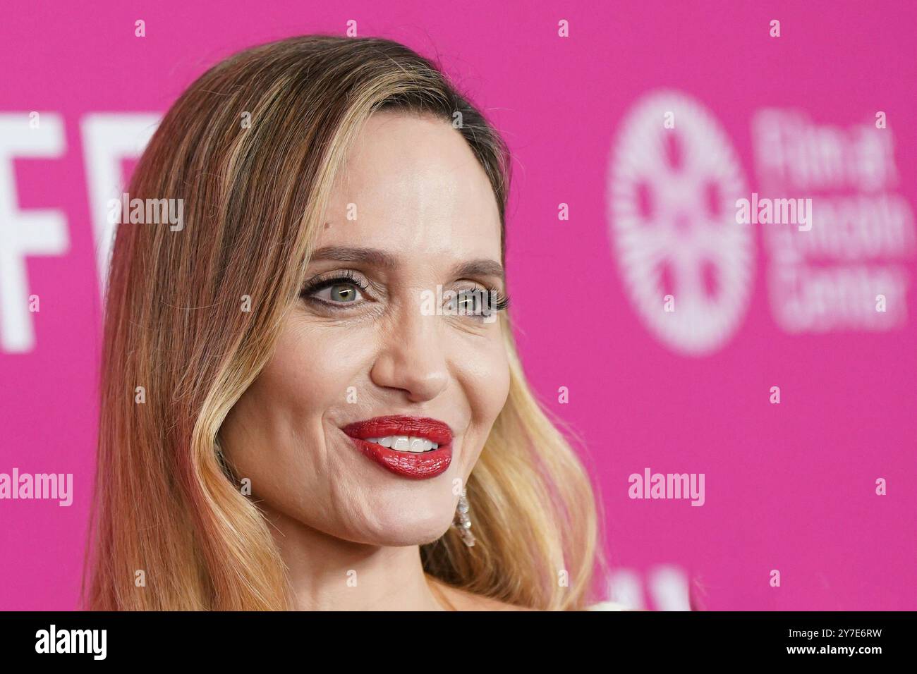Angelina Jolie at arrivals for The 62nd New York Film Festival s Red ...