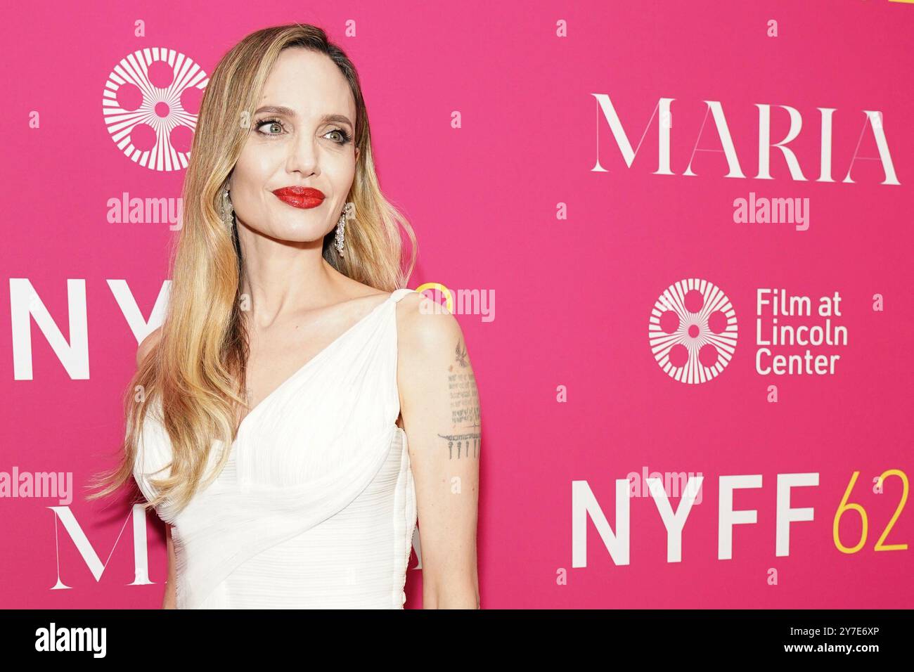 Angelina Jolie at arrivals for The 62nd New York Film Festival s Red ...