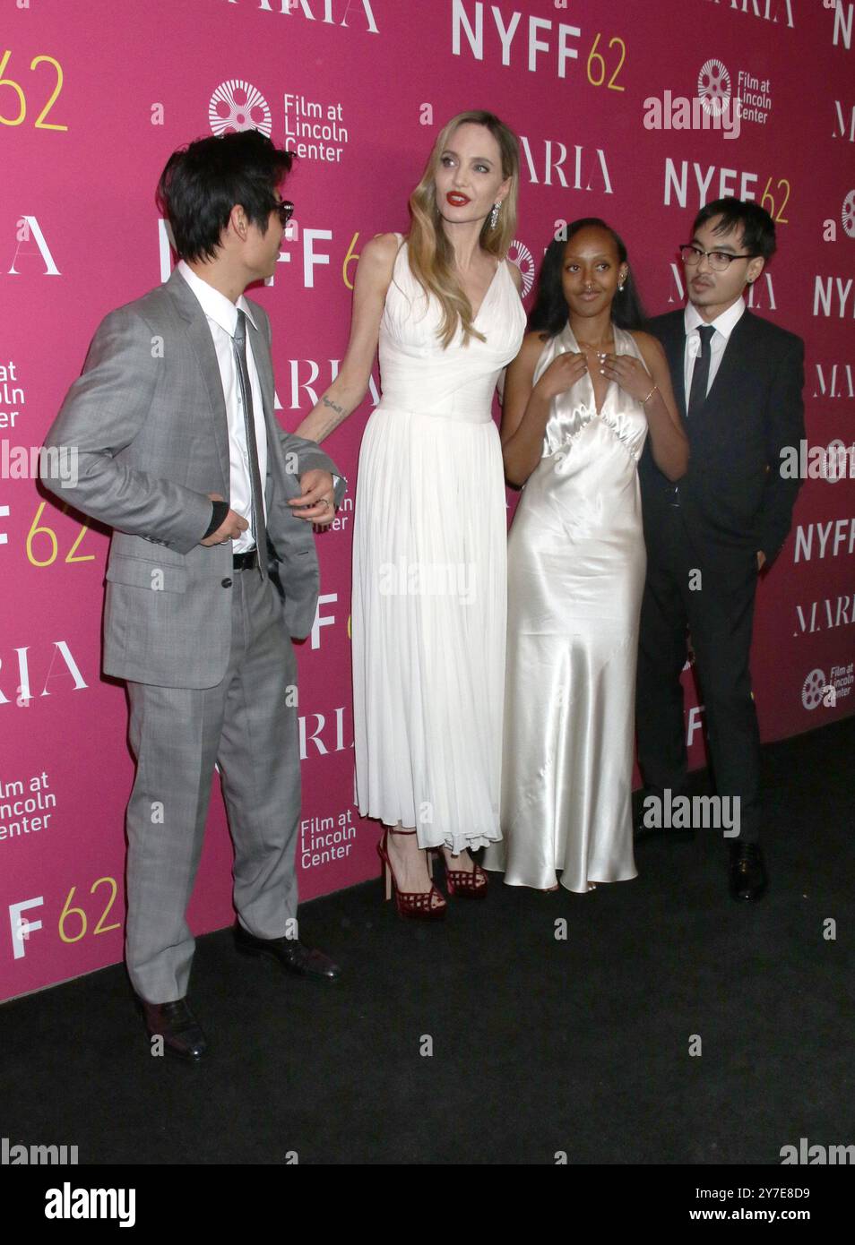 New York, New York, USA. 29th Sep, 2024. Pax Thien Jolie-Pitt, Angelina ...