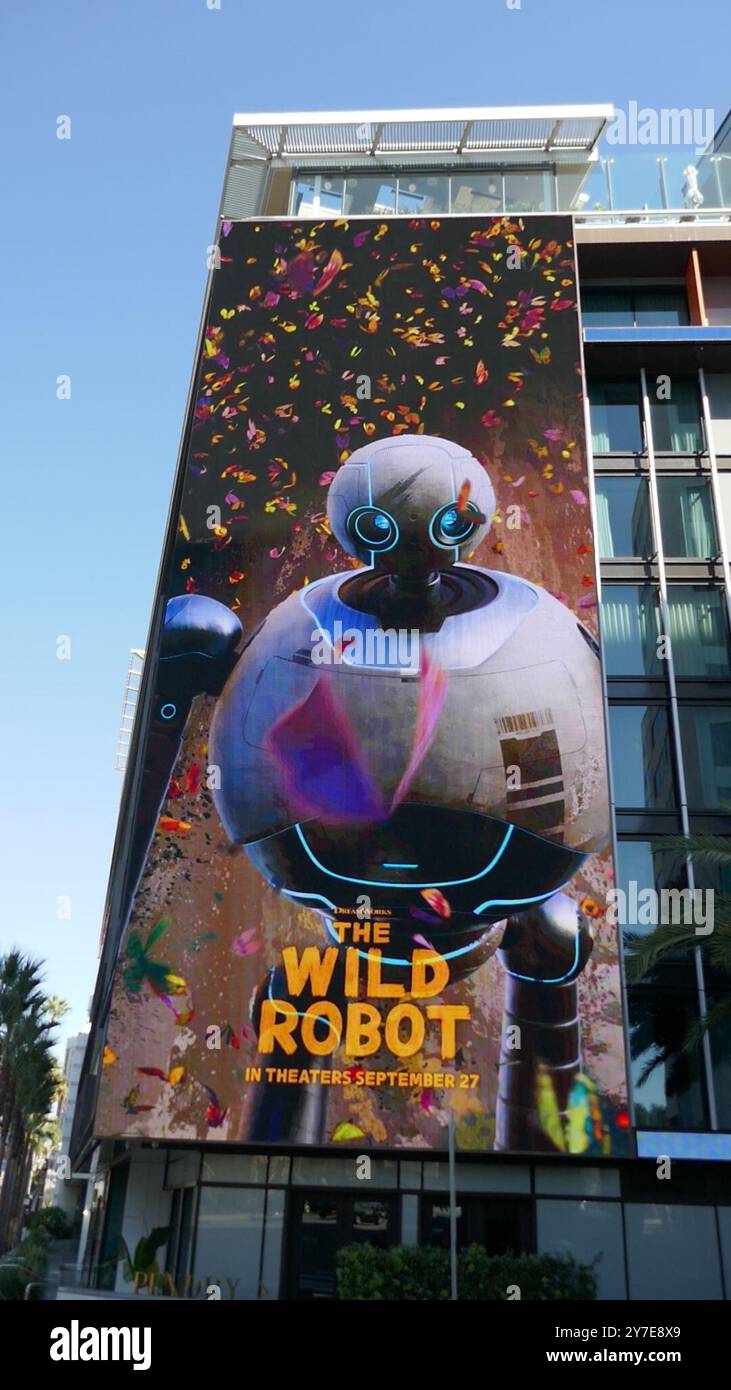 Los Angeles, California, USA 29th September 2024 The Wild Robot ...