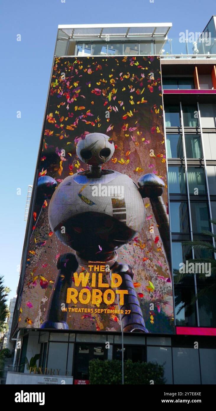 Los Angeles, California, USA 29th September 2024 The Wild Robot ...
